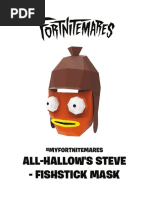 Squidgame Frontman Template Mask Assembli 1 | PDF