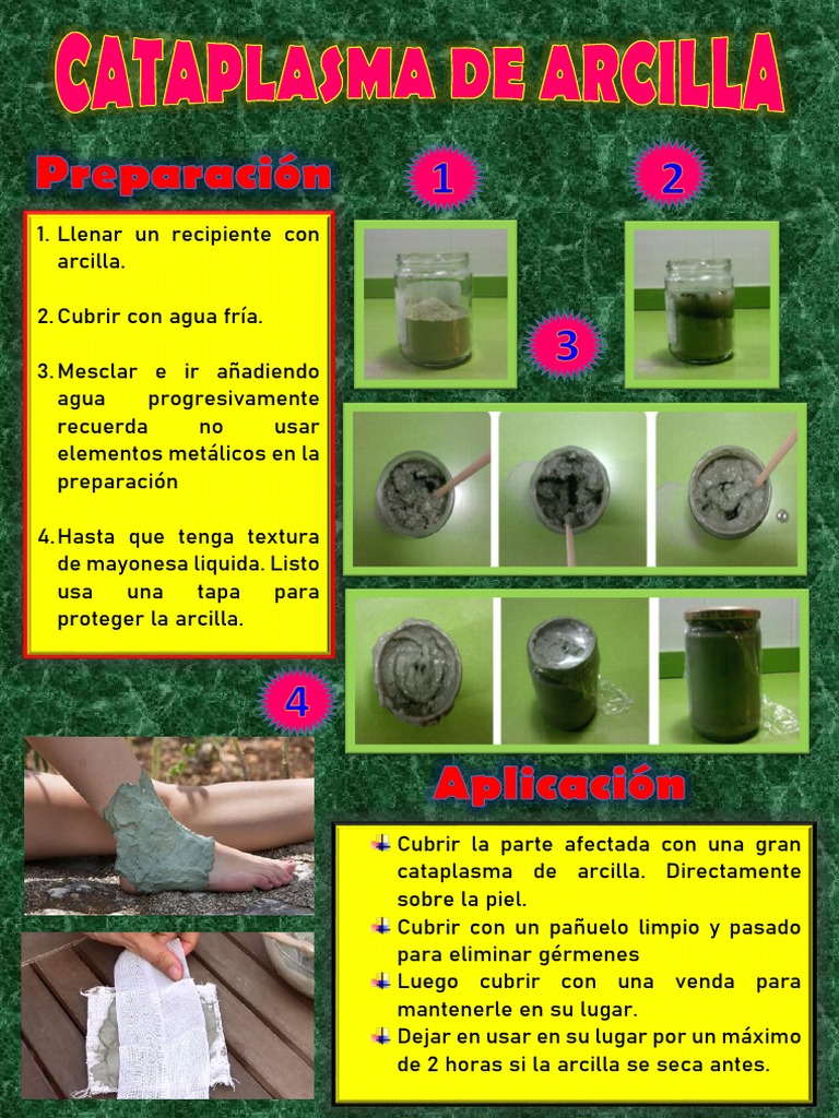 Cataplasma de Arcilla | PDF