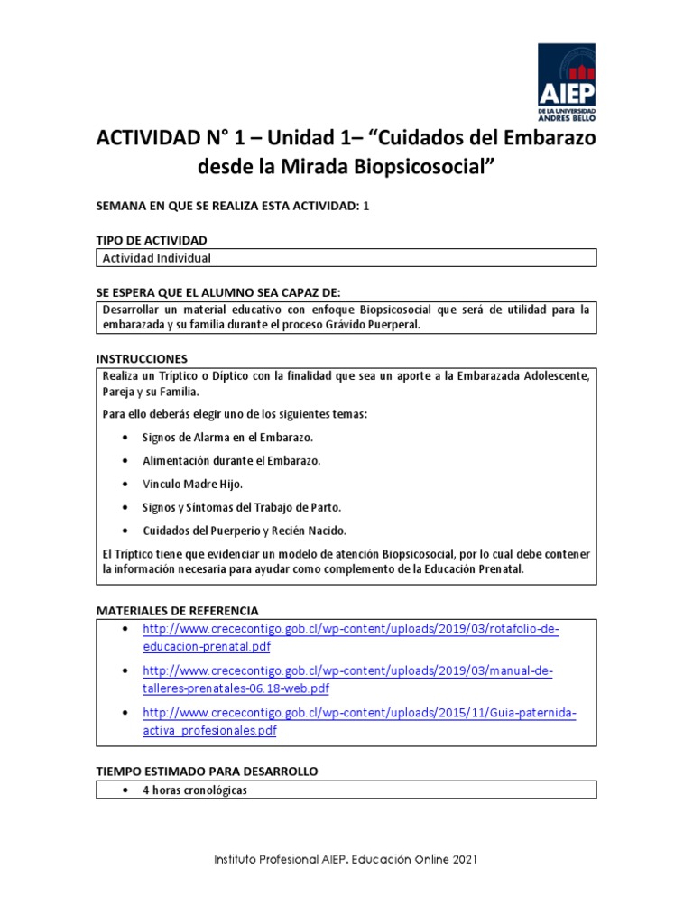 GIN002 Actividad Sumativa Semana 1 | PDF