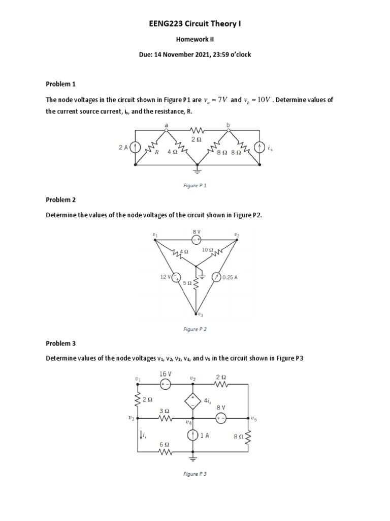 EENG223 Circuit Theory I | PDF