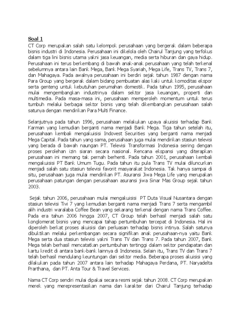 Tugas 1 Prilaku Organisasi | PDF | Bisnis | Ilmu Sosial