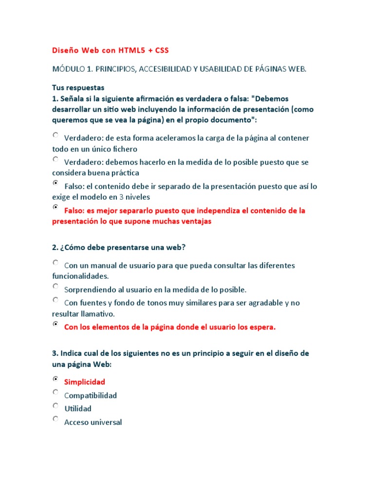 Diseño Web Con HTML5 | PDF | HTML | Diseño web