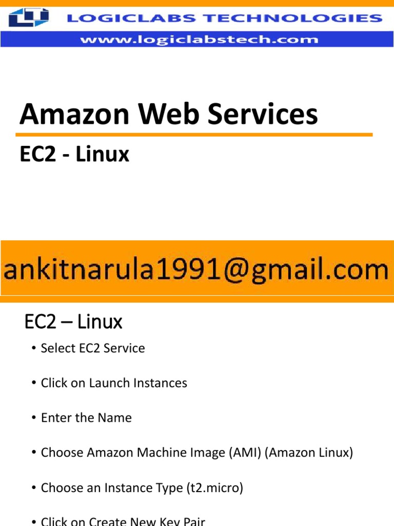 EC2 Linux | PDF | Technology & Engineering