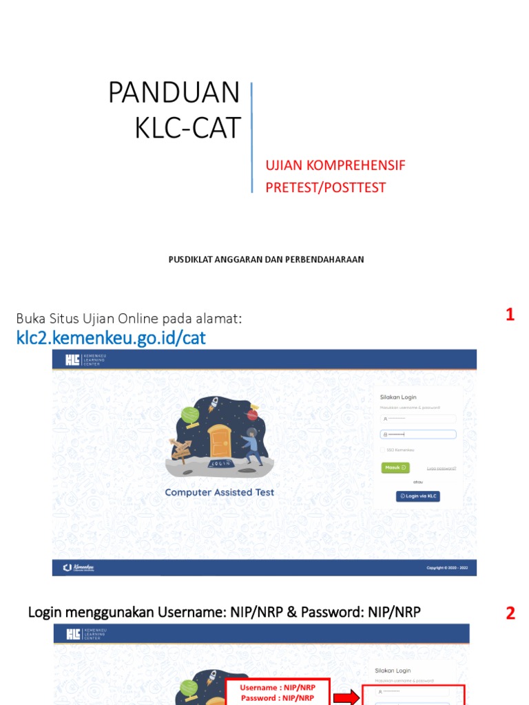 Panduan Ujian KLC CAT | PDF