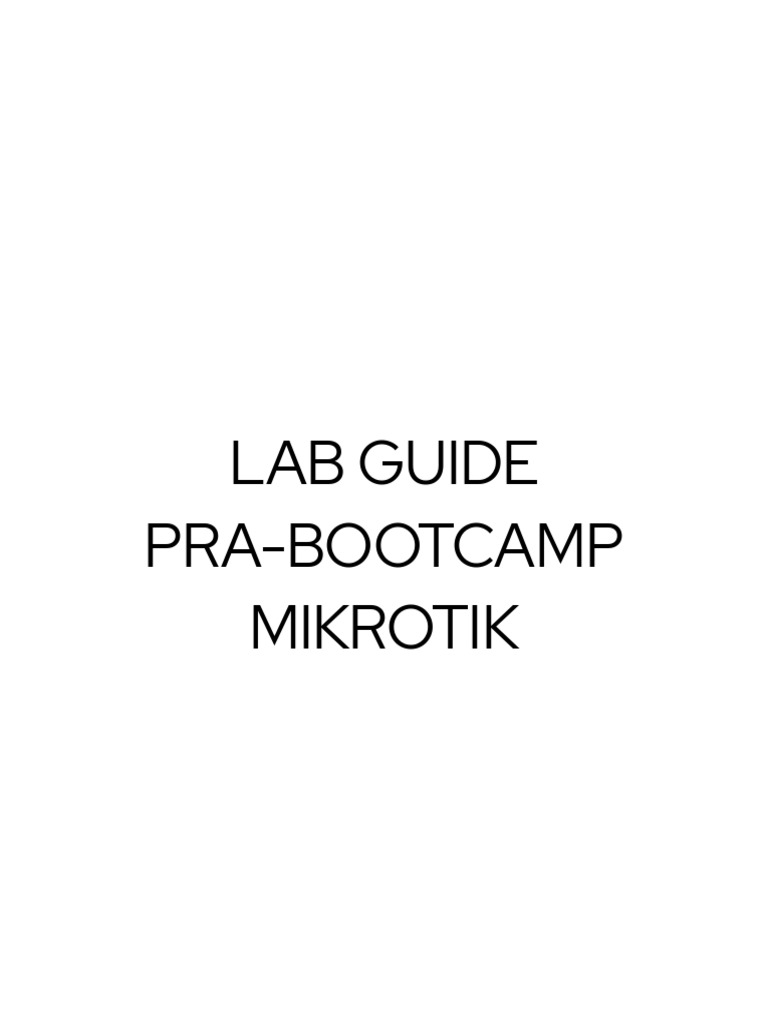 LAB GUIDE-Pra-Bootcamp | PDF