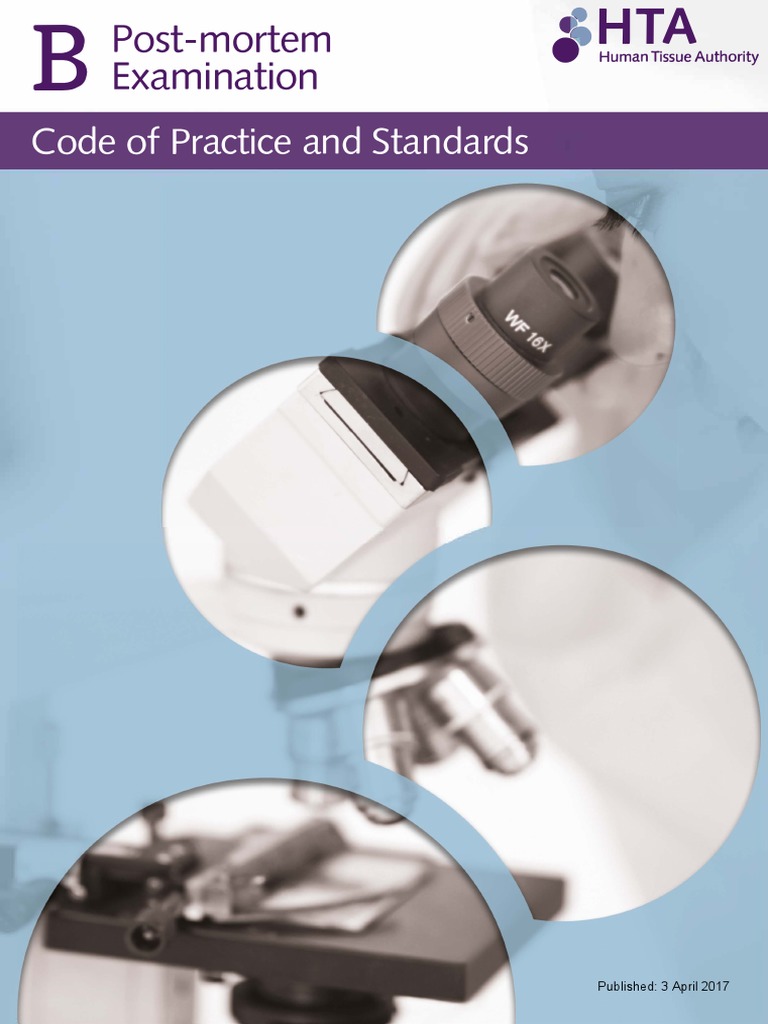 HTA Code B - Postmortem and Examination | PDF | Autopsy | Pathology