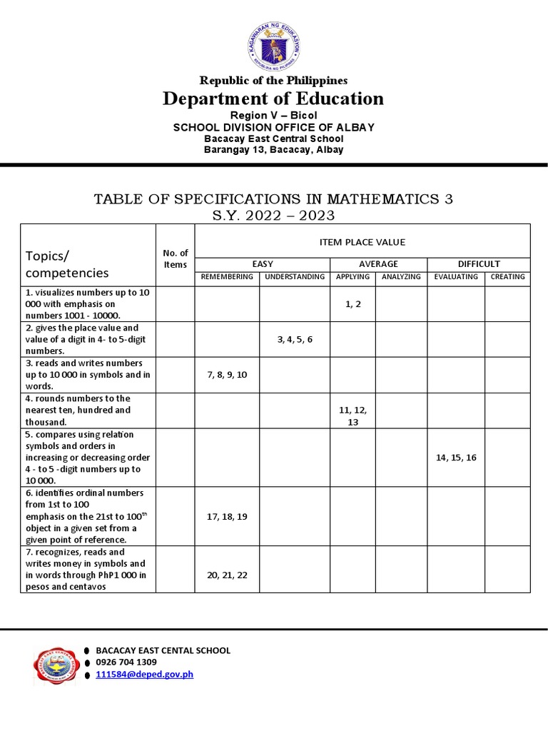 Cedrix Math 3 | PDF | Mathematics