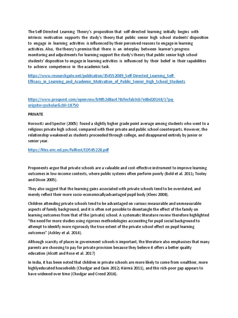 RRL Highschool Graduated From | PDF | Learning | Teachers