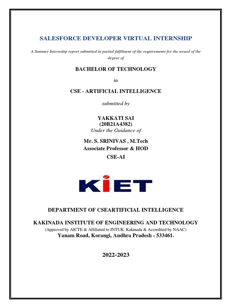 Ysai Intern | PDF | Computing | Software Engineering