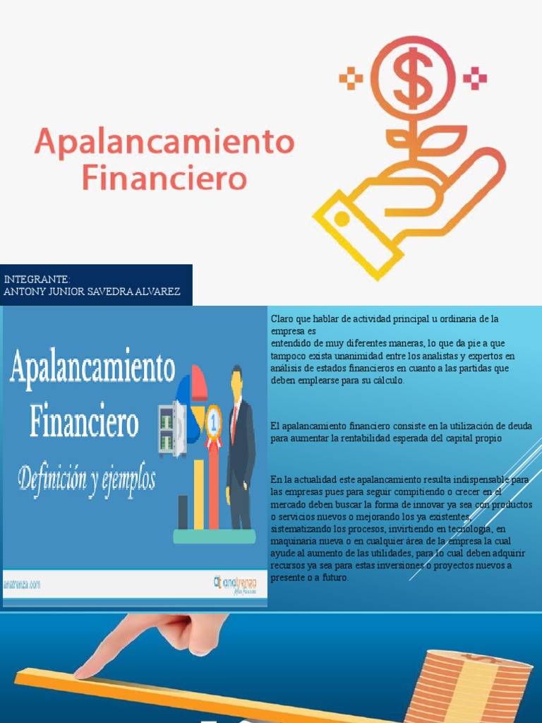 APALANCAMIENTO Financiero | PDF | Apalancamiento (Finanzas) | Rentabilidad sobre recursos propios