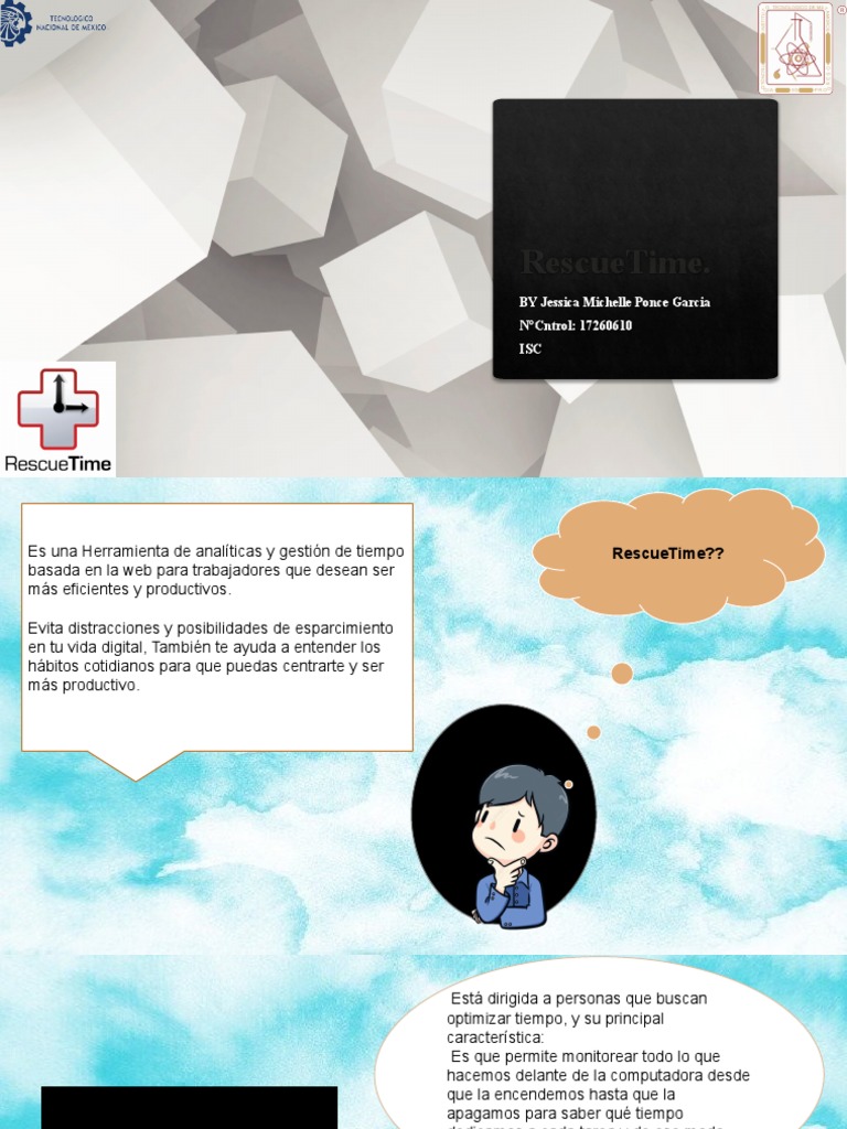 Optimiza tu tiempo con RescueTime | PDF