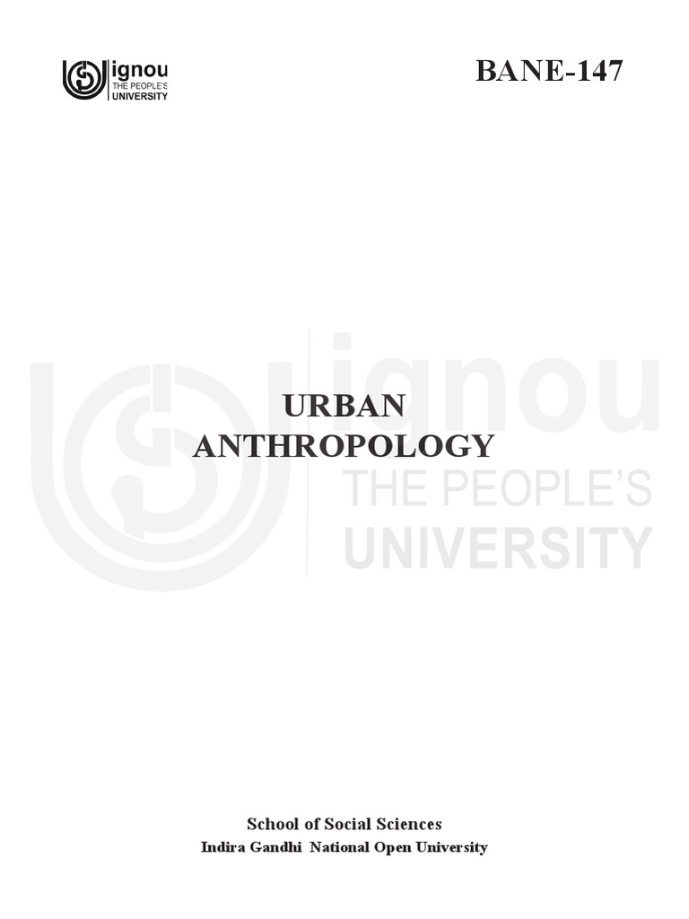 Block 1 | PDF | Anthropology | Urbanization