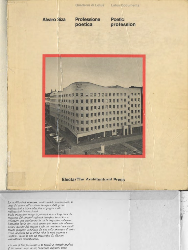 Alvaro Siza Professione Poetica | PDF