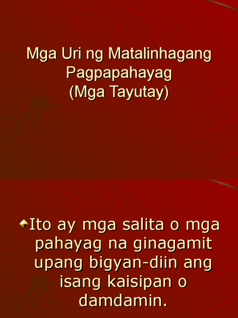 Vdocuments - MX Mga-Tayutay | PDF Vdocuments - MX Mga-Tayutay | PDF