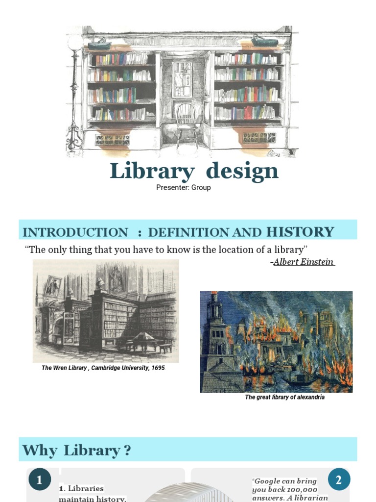 Library Powerpoint Design | PDF | Libraries | Architectural Design