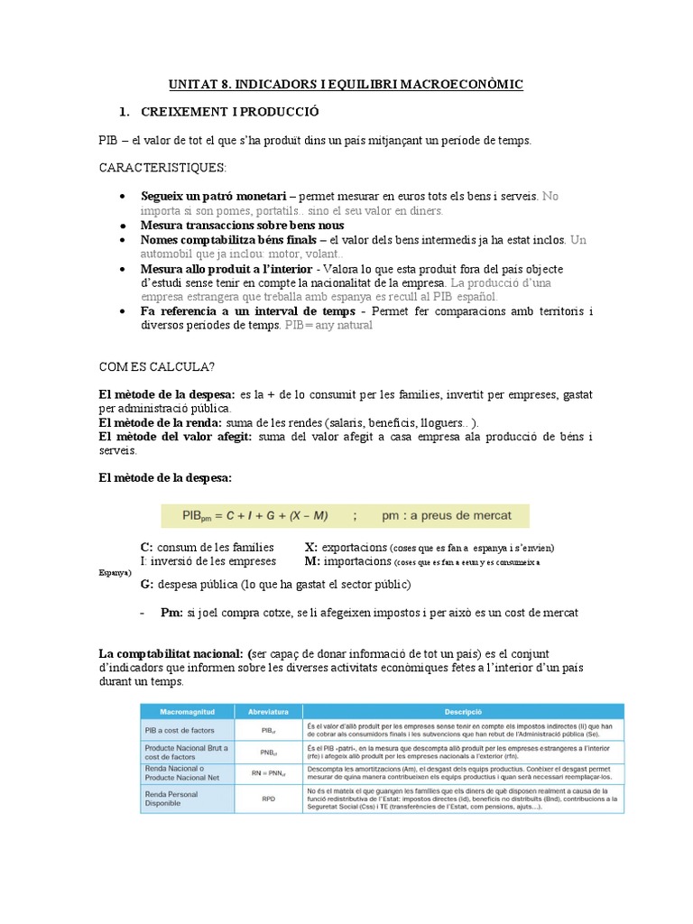 UNITAT 8 Apunts | PDF UNITAT 8 Apunts | PDF