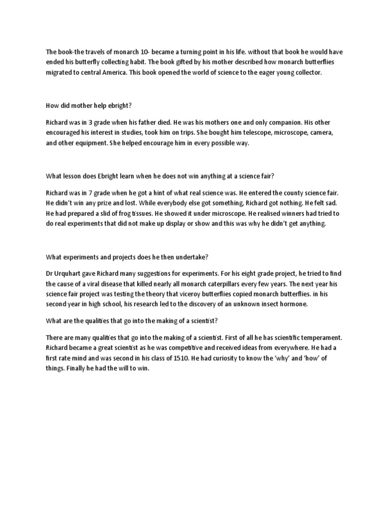 Making of A Scientist Notes | PDF
