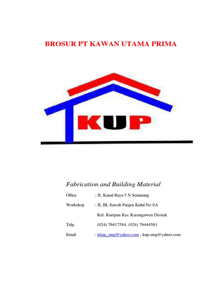 Brosur PT Kawan Utama Prima: Profil Perusahaan dan Produk Atap Trimdeck ...