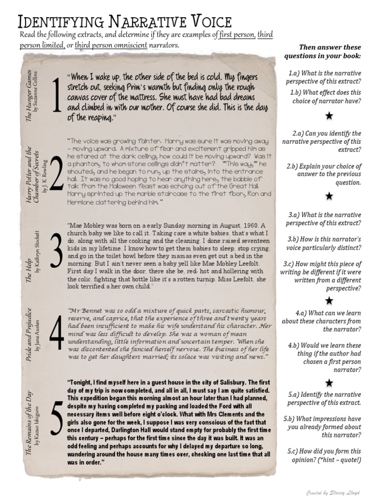 Narrative Perspective AF | PDF