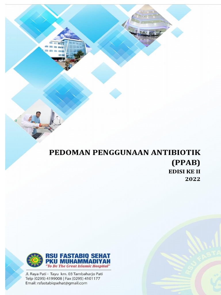 Pedoman Penggunaan Antibiotik (PPAB) Ed 2 2022 | PDF