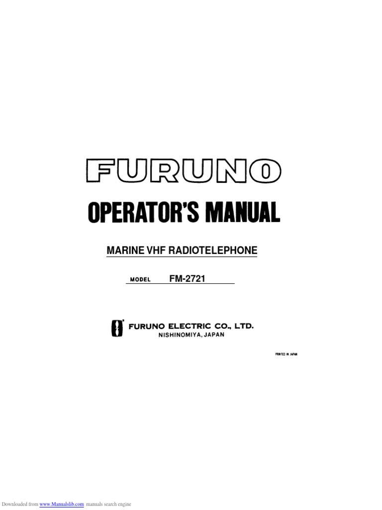 FM 2721 | PDF | Electrical Connector | Antenna (Radio)
