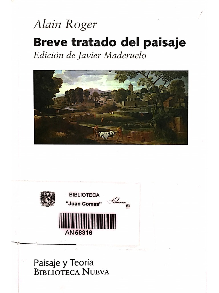 Roger, Alain - Breve Tratado Del Paisaje - Parte 1 | PDF