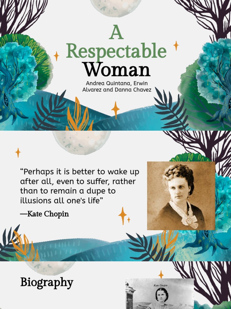 A Respectable Woman | PDF
