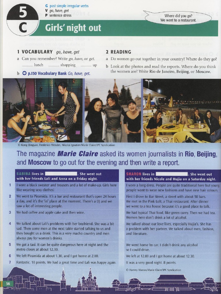 A1 Files New English File Elementary Student Book - PDF PDFDrive - 57 | PDF