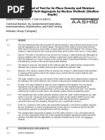 ASTM D6938 - 10 Standard Test Method For in Place Density and Water ...