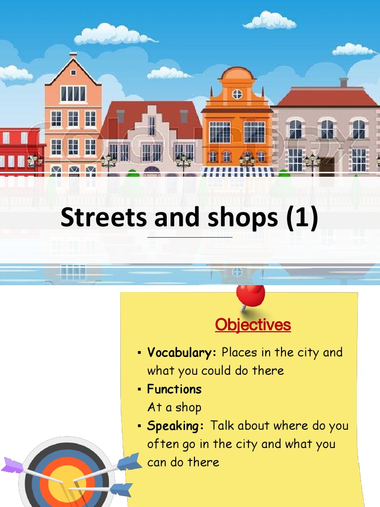 City Places and Activities Vocabulary | PDF