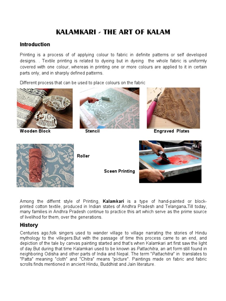 KALAMKARI | PDF