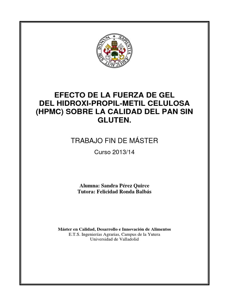 Paper Efecto HPMC k4m | PDF Paper Efecto HPMC k4m | PDF