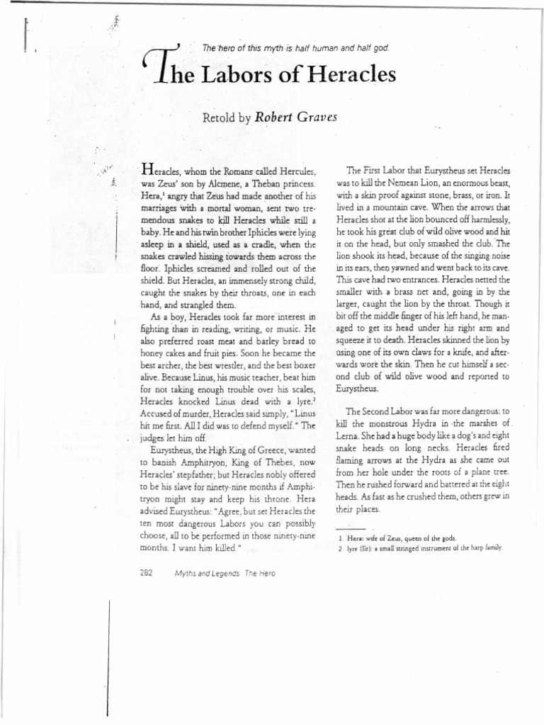 Heracles Graad 5 | PDF | Hades | Hera