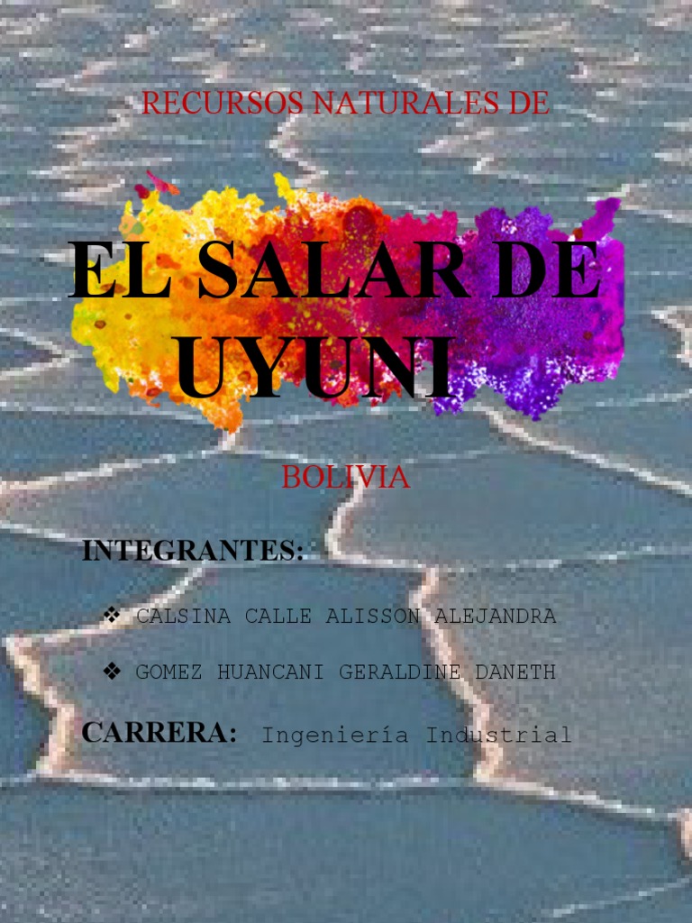 Salar de Uyuni | PDF | Río | Ciencias de la Tierra