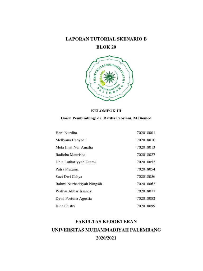 Skenario B Kelompok 3 Blok 20 | PDF | Kesehatan Holistik
