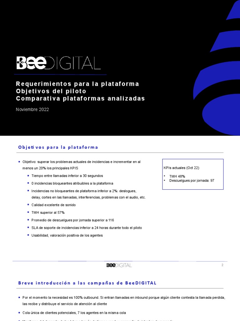 Requerimientos para Plataforma BeeDIGITAL Systemgroup y Benchmark | PDF | Ingeniería Informática ...