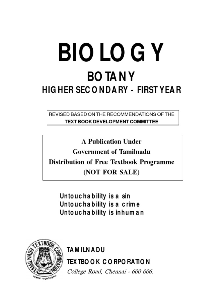 Bio Botany 11th | PDF | Virus | Taxonomy (Biology)