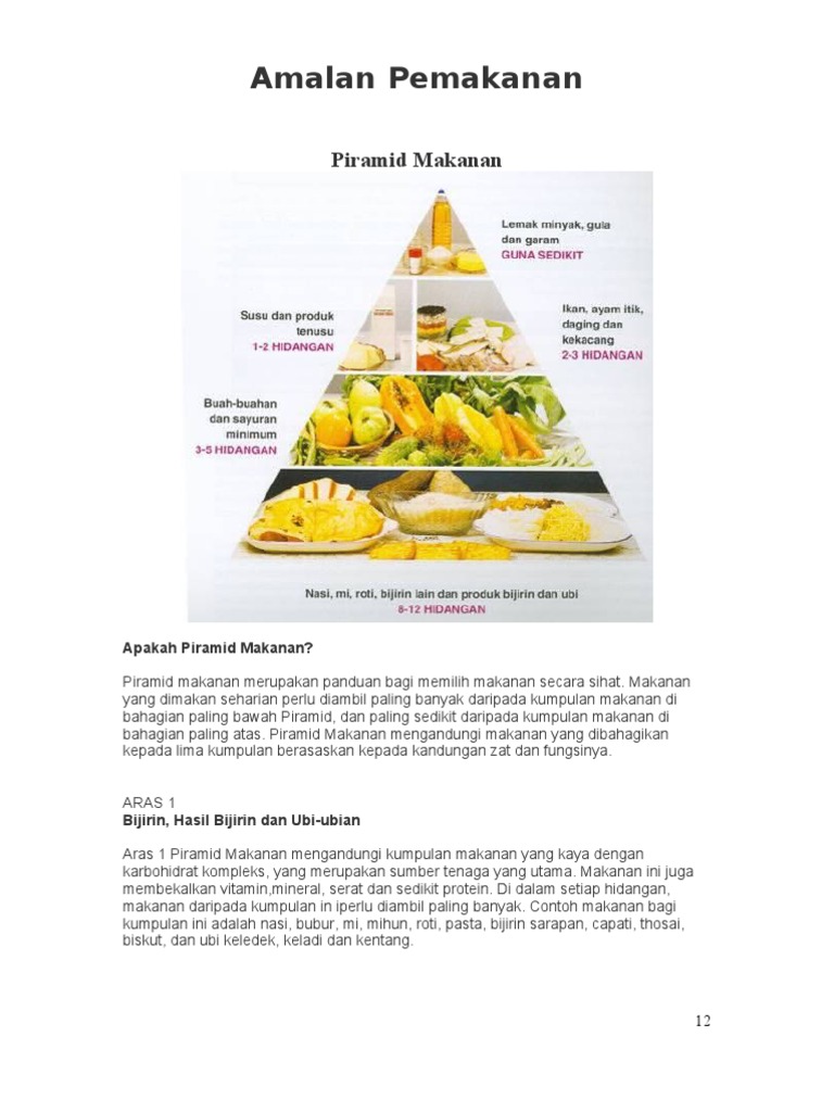 Folio 5-Piramid Makanan | PDF