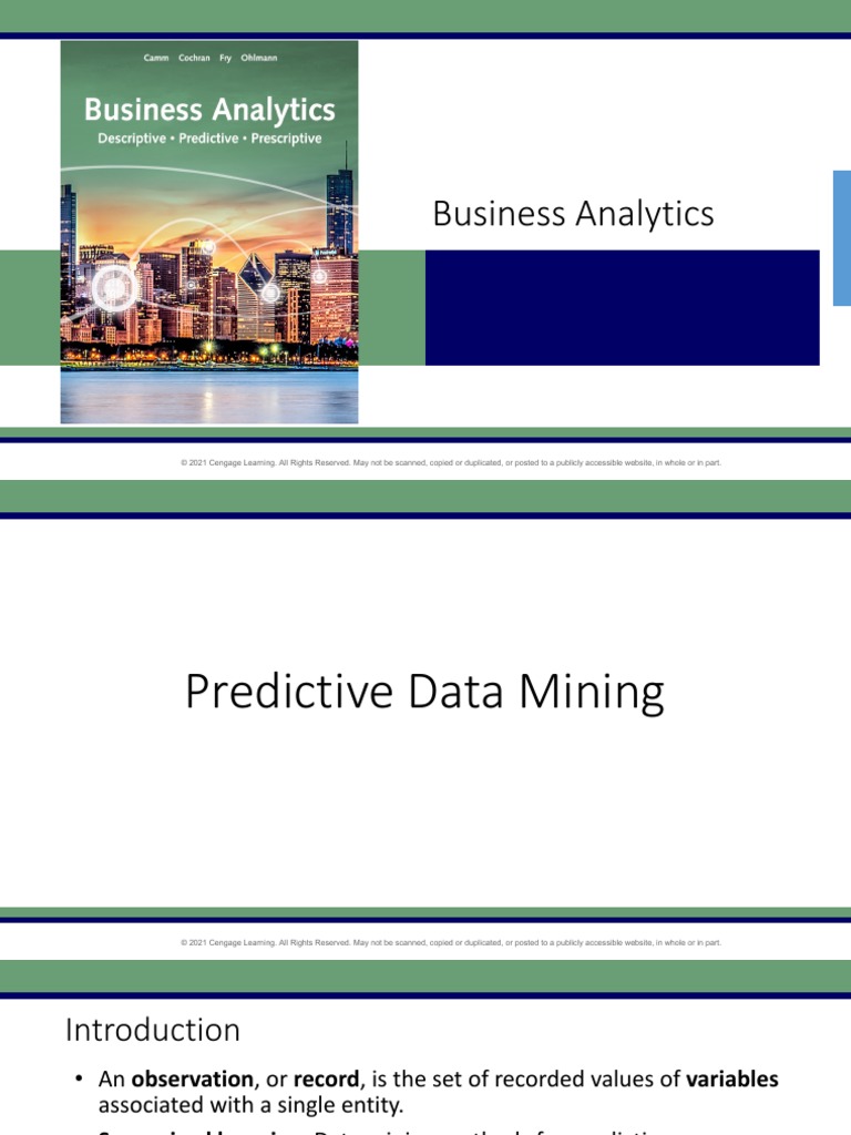 Week 6 Machine Learning | PDF | Receiver Operating Characteristic ...