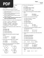 Atomic Structure (Grade 8) - Free Printable Tests and Worksheets ...