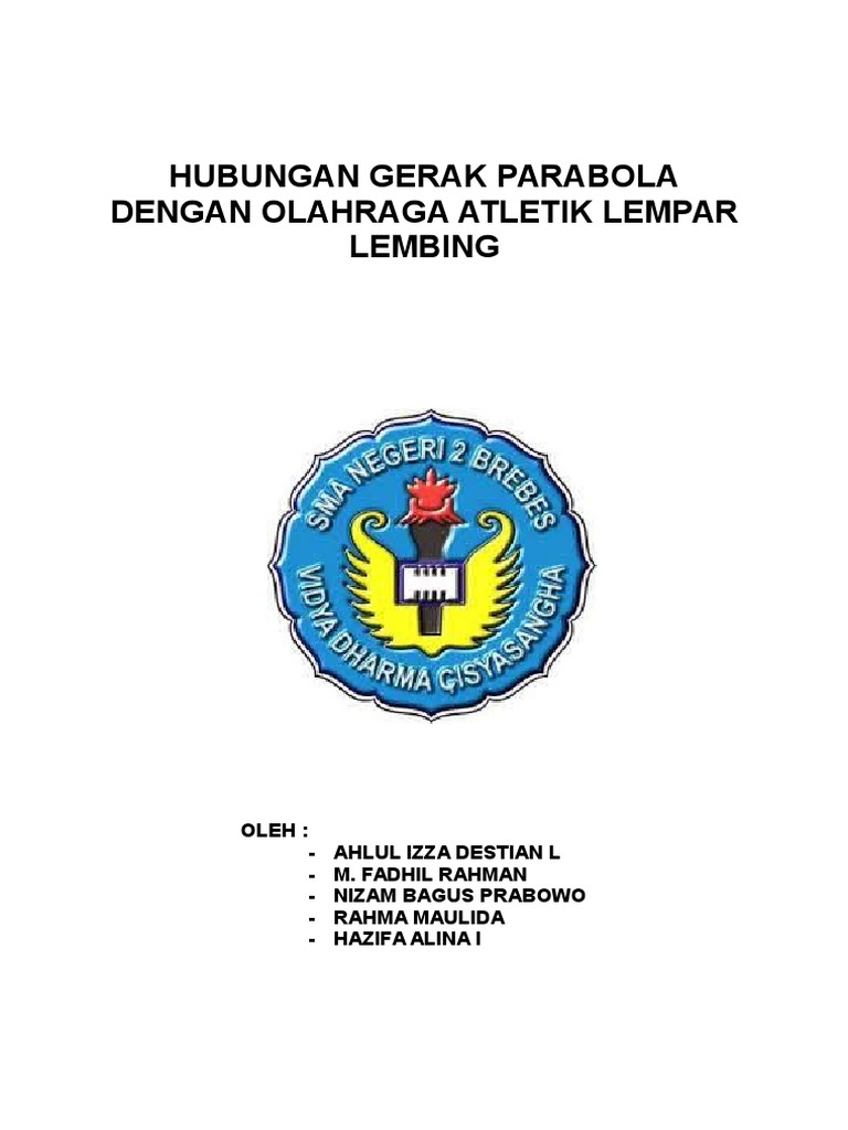 Makalah Fisika Tentang Gerak Parabola Compress | PDF