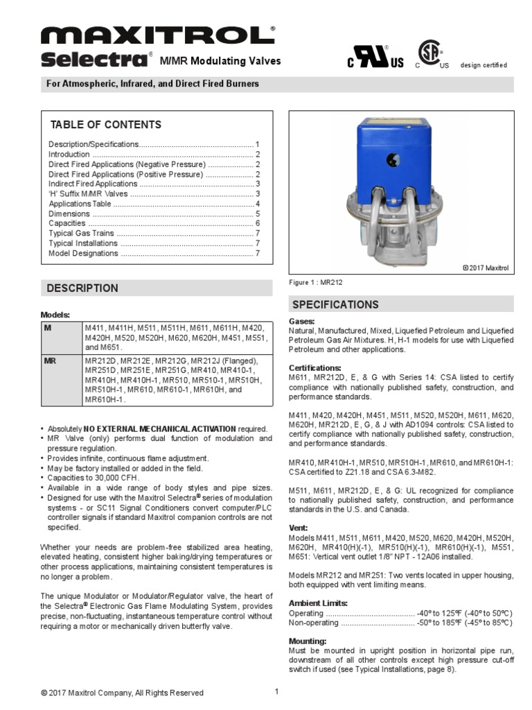 Modulator ModulatorRegulator Valves | PDF | Valve | Vacuum Tube