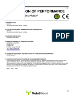 MDF Technical Data Sheet Overview | PDF | Materials Science | Building ...