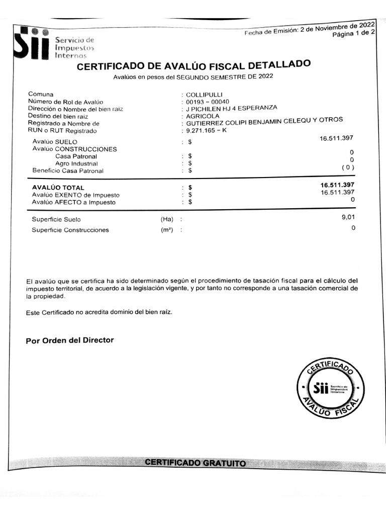 193-40 Benjamin Gutierrez y Otros | PDF 193-40 Benjamin Gutierrez y Otros | PDF