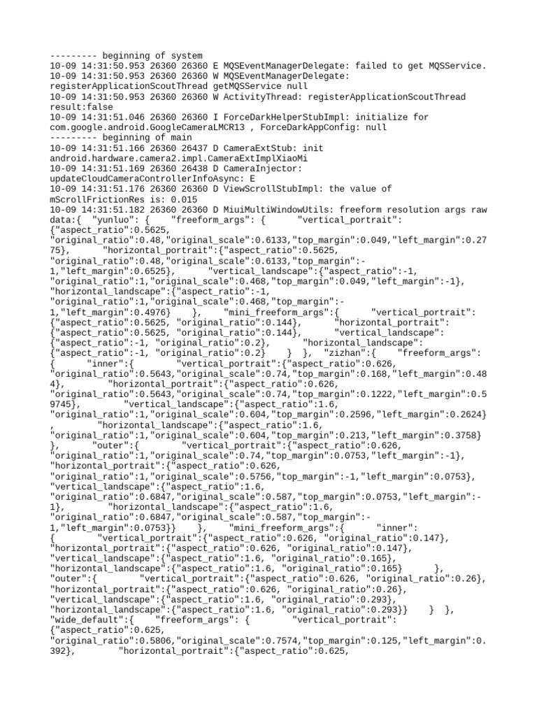 Logcat 1665343911131 | PDF | System Software | Computer Science