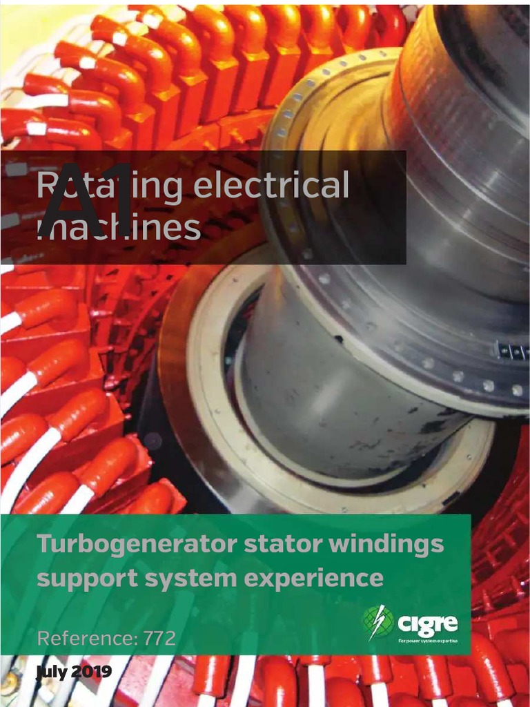 Turbogenerator Stator Windings Support System. Experience-Cigre | PDF | Electric Generator ...