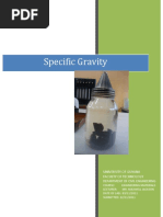 Specific Gravity Test of Bitumen (AASHTO T-228, ASTM D-70) Object: To ...