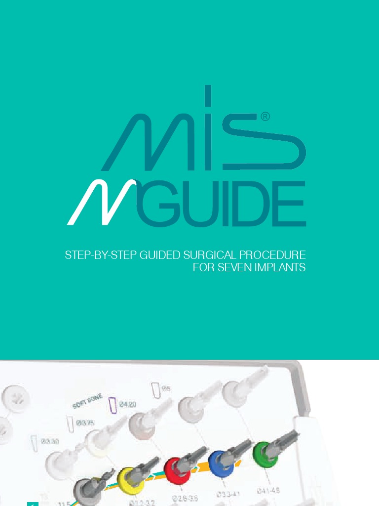 Guía de Cirugía Guiada MIS MGUIDE | PDF | Drill | Surgery