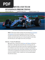 F1 League Standings Template | PDF | Sports | Fédération Internationale ...