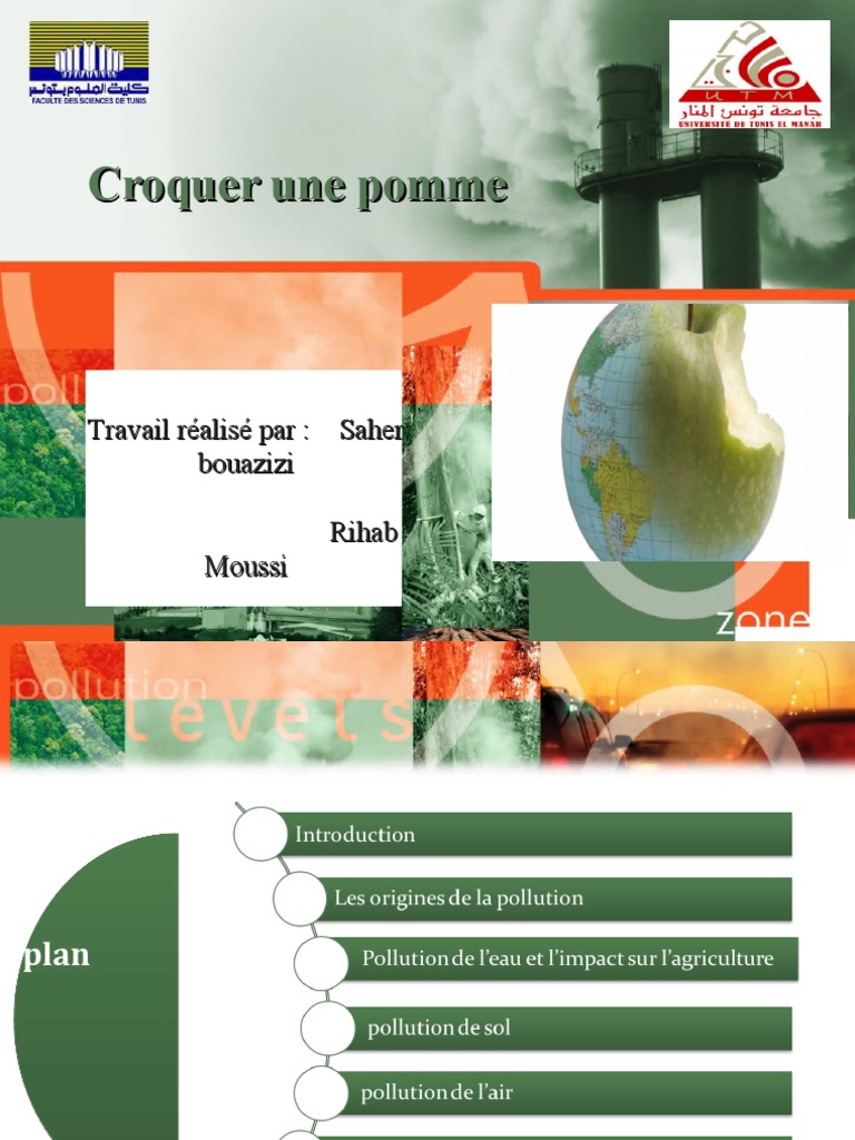 Version Finale Croquer Une Pomme 1 | PDF | Sol (pédologie) | Pollution ...